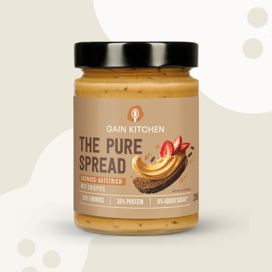 The Pure Spread - Dein crispy Erdnussaufstrich