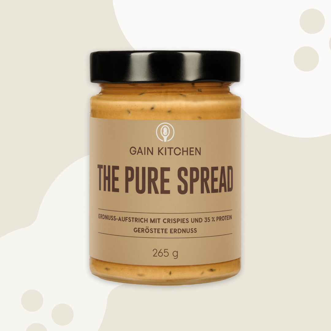 The Pure Spread - Dein crispy Erdnussaufstrich